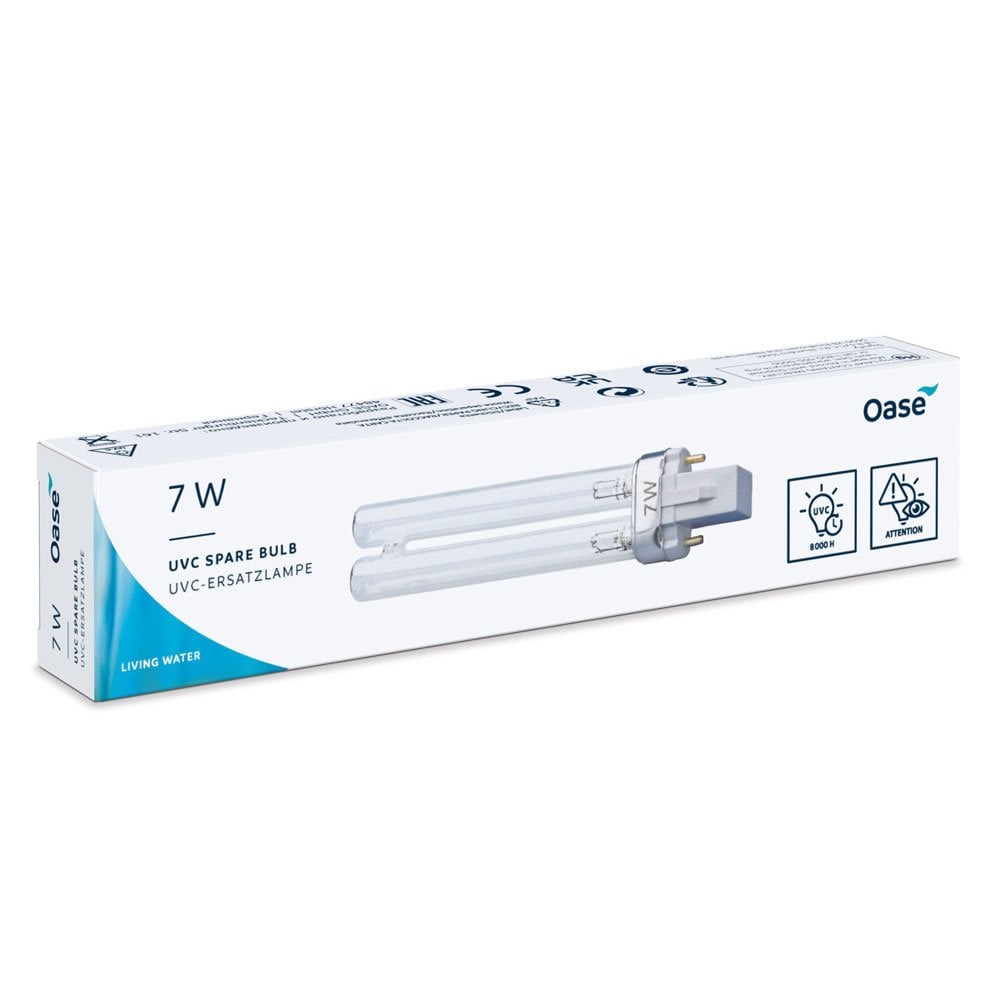 Oase Genuine Replacement UV Bulbs UVC 7w | Real Aquatics