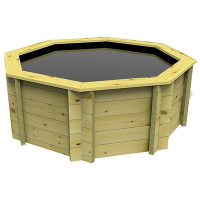 Wooden Raised Ponds | Garden Timber Company Pond | Real Aquatics UK