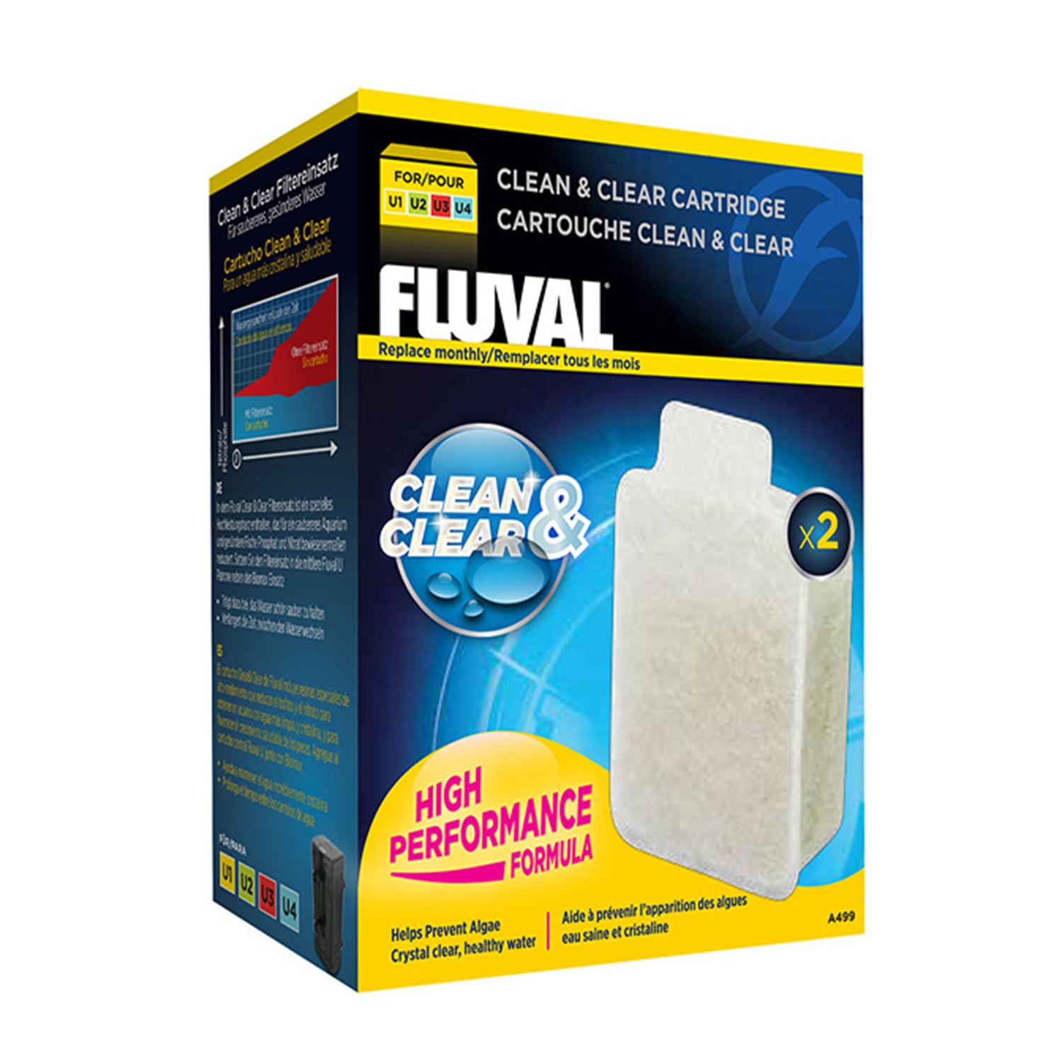 Fluval U Clean & Clear Cartridge | Real Aquatics