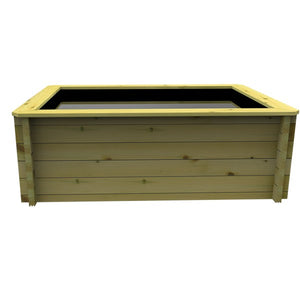 Wooden Raised Ponds | Garden Timber Company Pond | Real Aquatics UK