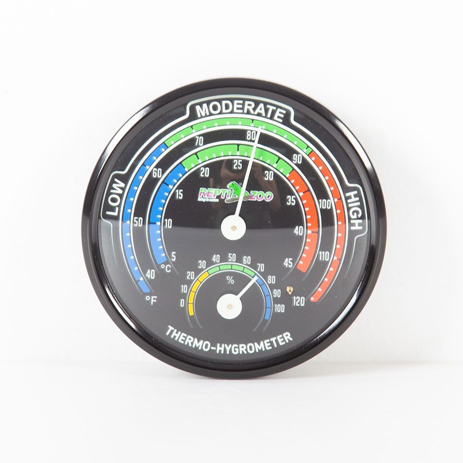 RZ Dial Thermo-Hygrometer GLOW-IN-DARK | Real Aquatics