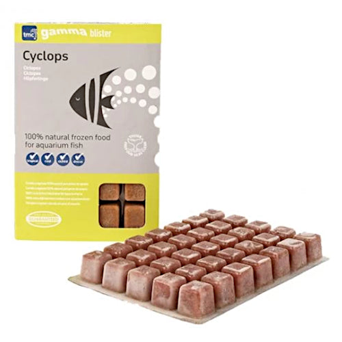 TMC Frozen Fish Food Gamma Blister Cyclops 95g (Case of 10) | Real Aquatics