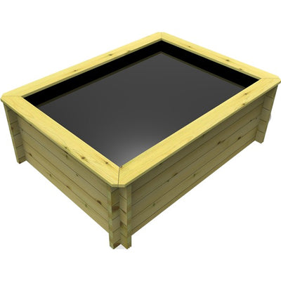 Wooden Raised Ponds | Garden Timber Company Pond | Real Aquatics UK