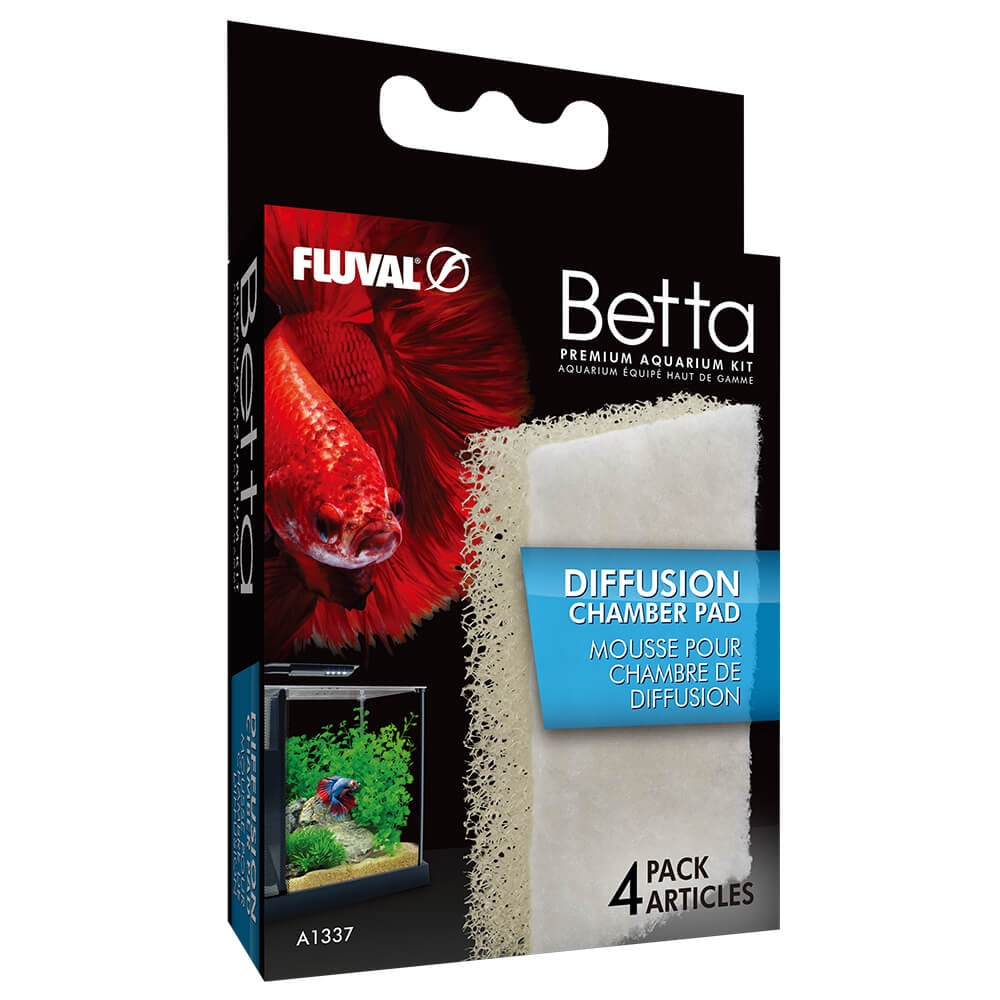 Fluval Betta Diffusion Chamber Pad Pack of 4 | Real Aquatics