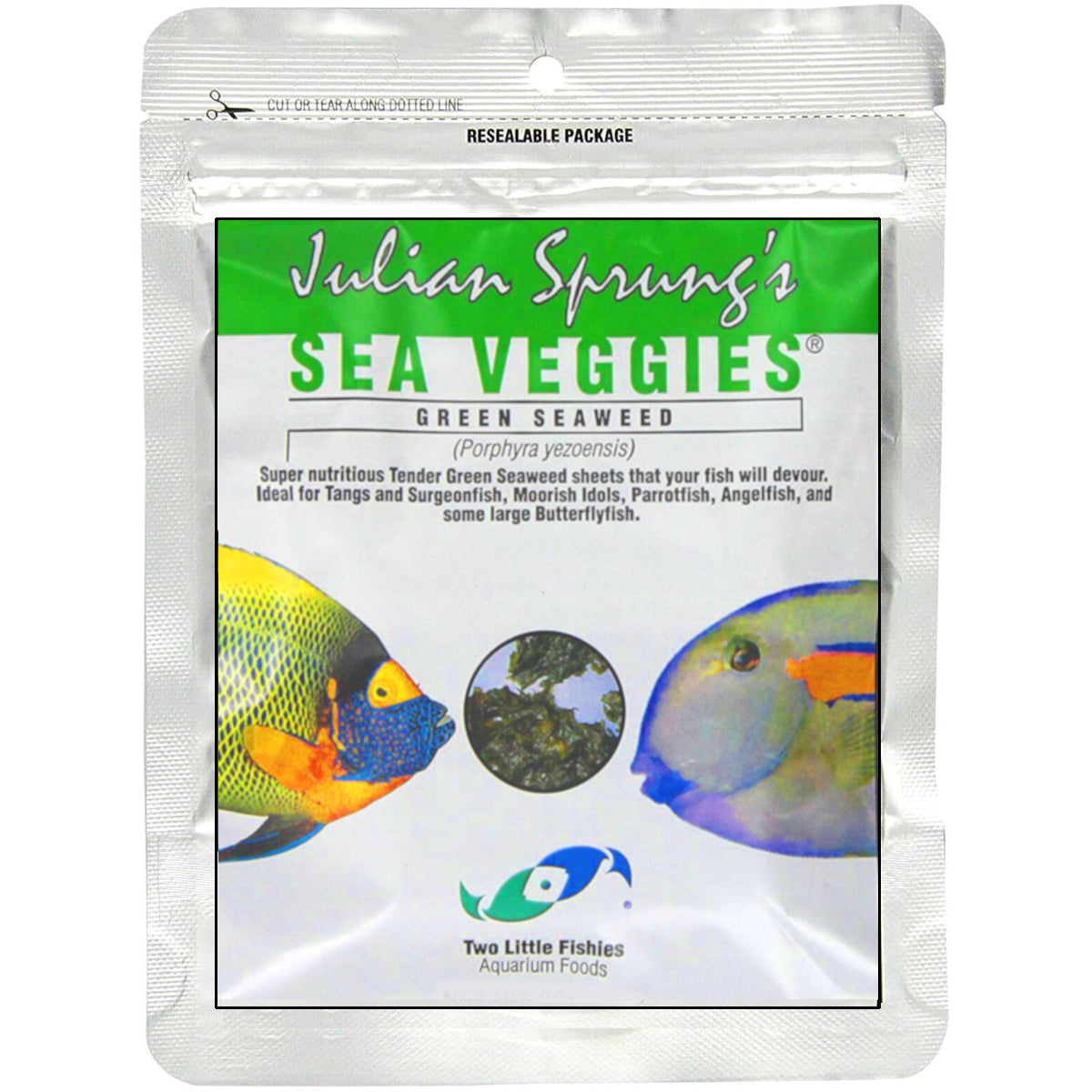 Julian Sprung's Sea Veggies Green Seaweed 2 Sizes | Real Aquatics
