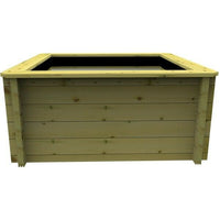 Wooden Raised Ponds | Garden Timber Company Pond | Real Aquatics UK