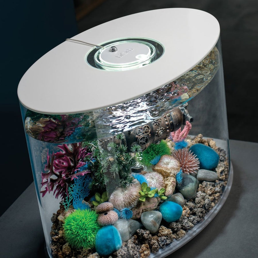 BiOrb Loop 30L Aquarium MCR LED Lighting Black / White | Real Aquatics