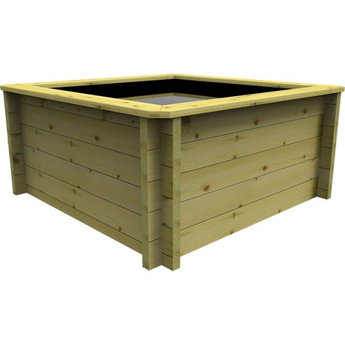 The Garden Timber Company Wooden Fish Ponds 1.5x1.5m 697mm Height 1035